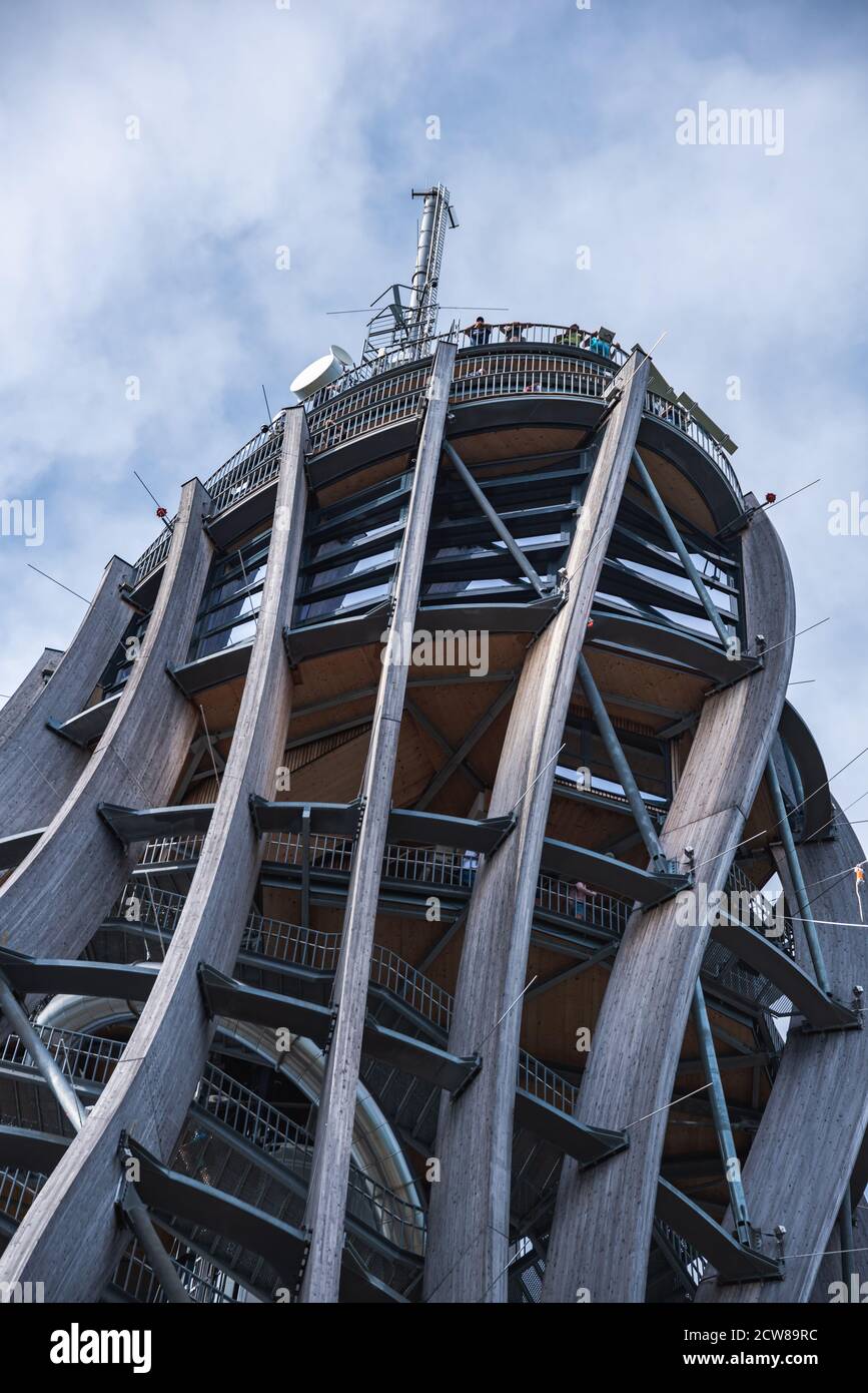 The tallest wooden observation tower hi-res stock photography and ...