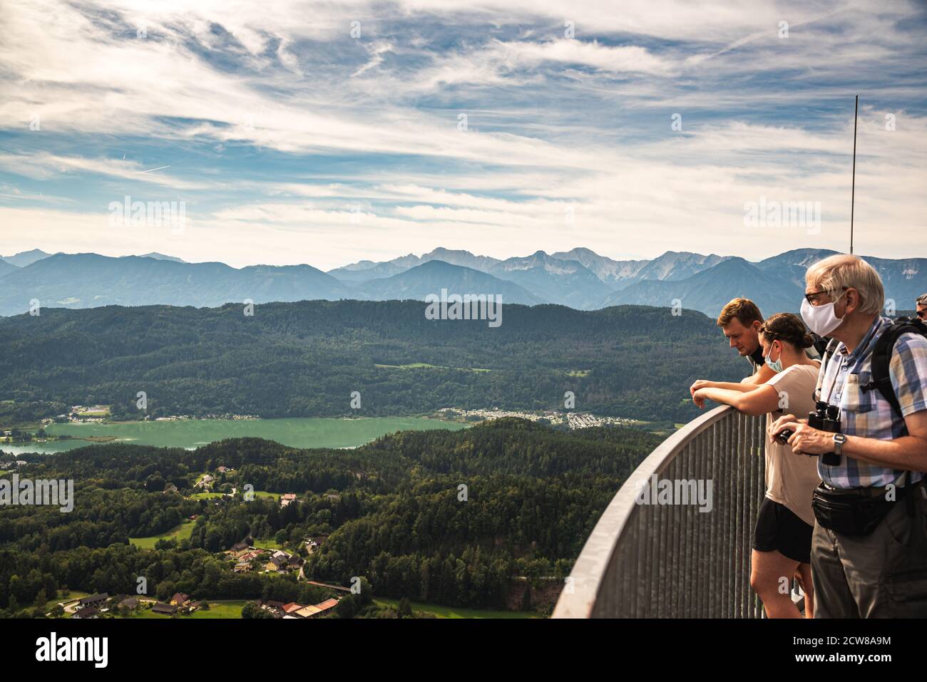 The tallest wooden observation tower hi-res stock photography and ...