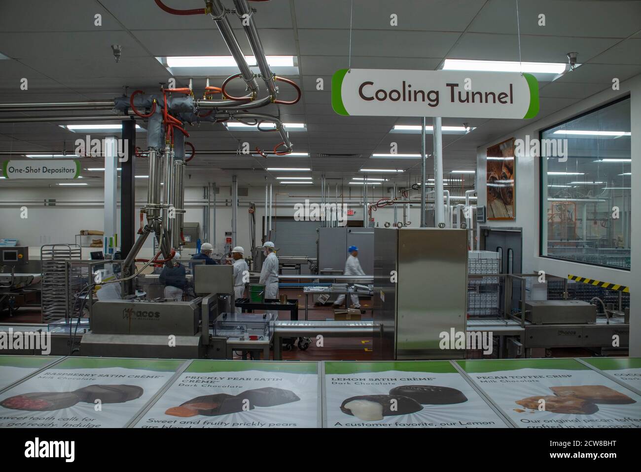 Las Vegas, US - Nov 2019: Interior view of the famous Ethel M Chocolate ...