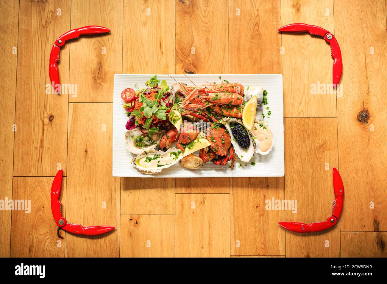 Seafood platter scotland hi-res stock photography and images - Alamy