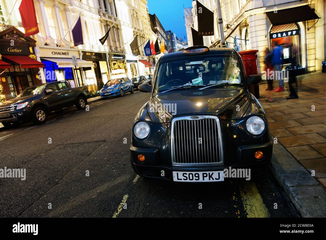 London, UK - Dec 8, 2016: London Taxi, also called hackney carriage ...
