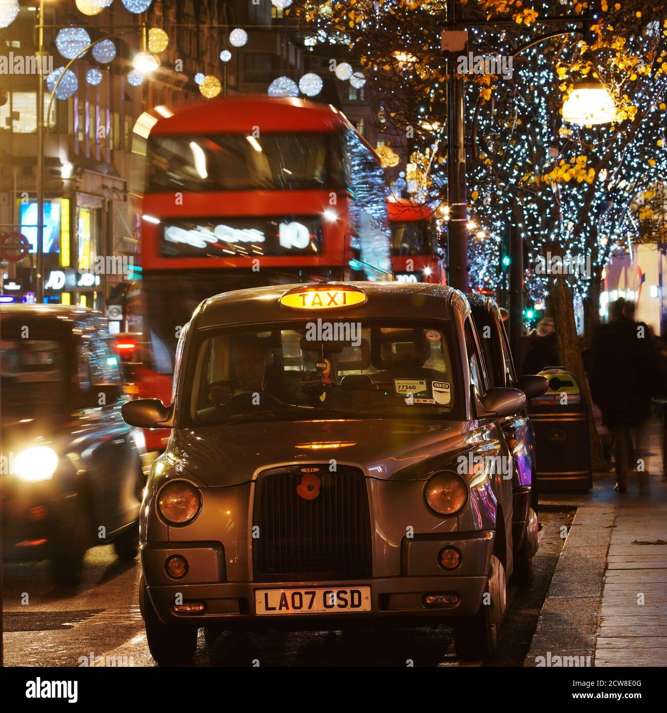 London, UK - Dec 8, 2016: London Taxi, also called hackney carriage ...