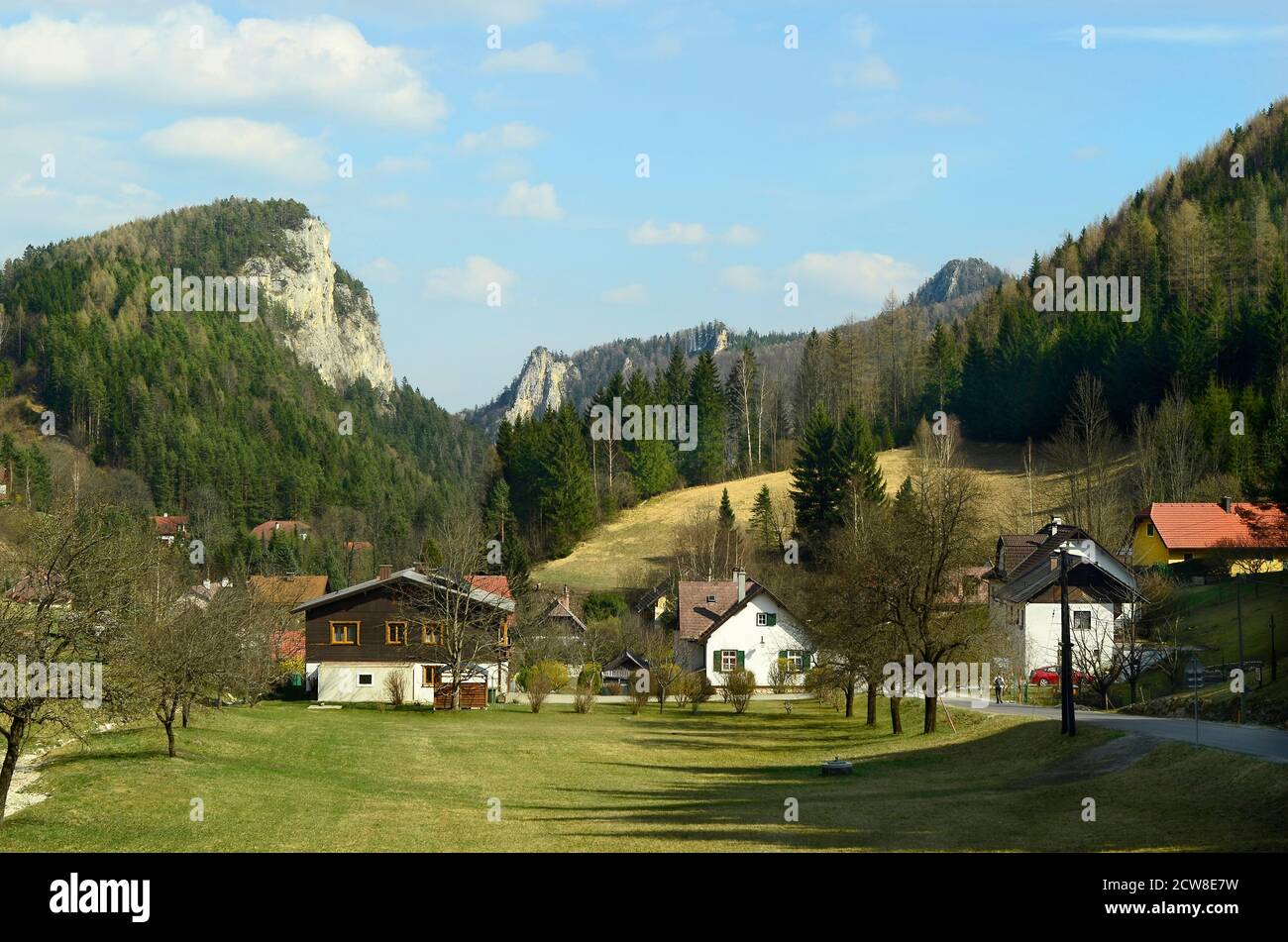 Village breitenstein hi-res stock photography and images - Alamy