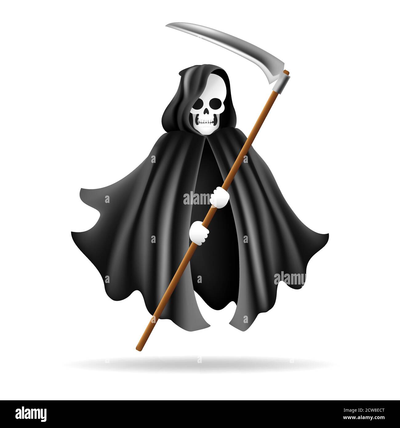 Grim reaper character Stock Vector Image & Art - Alamy