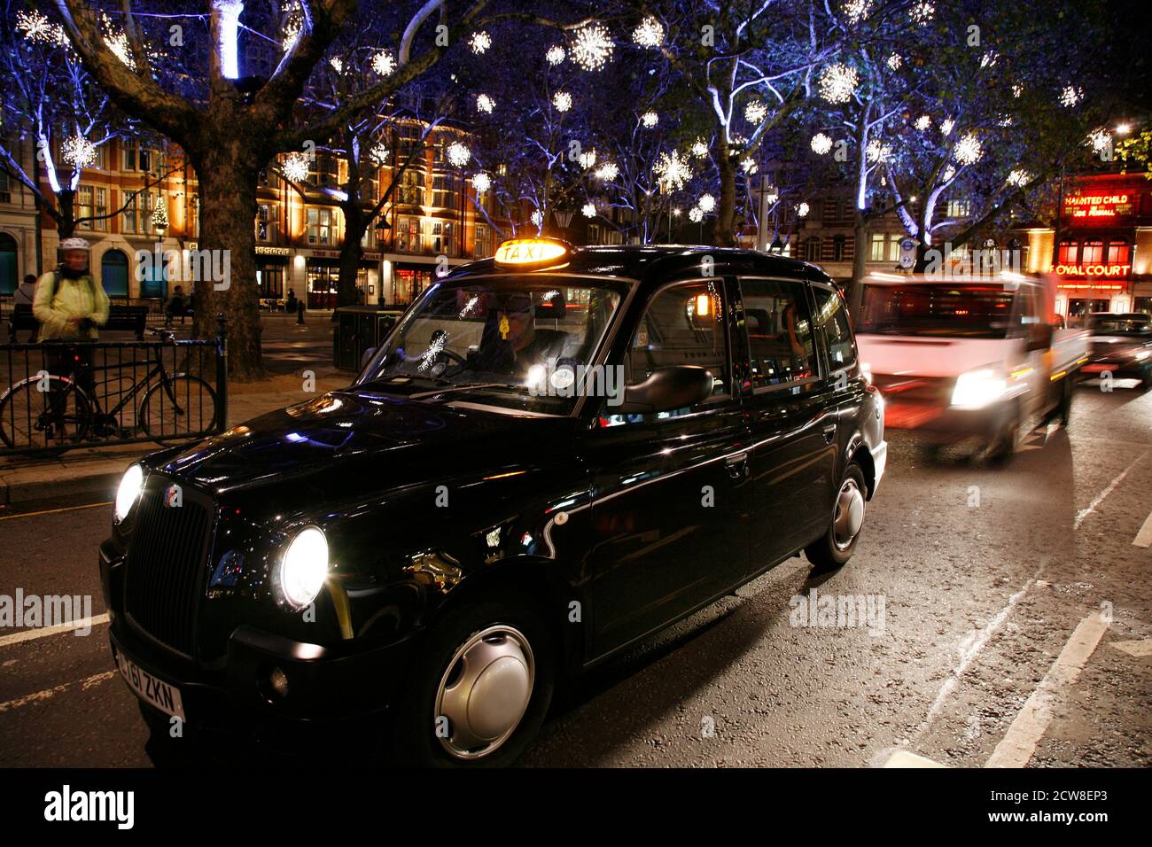 London, UK - November 30, 2011: Christmas Lights Display on Sloane ...