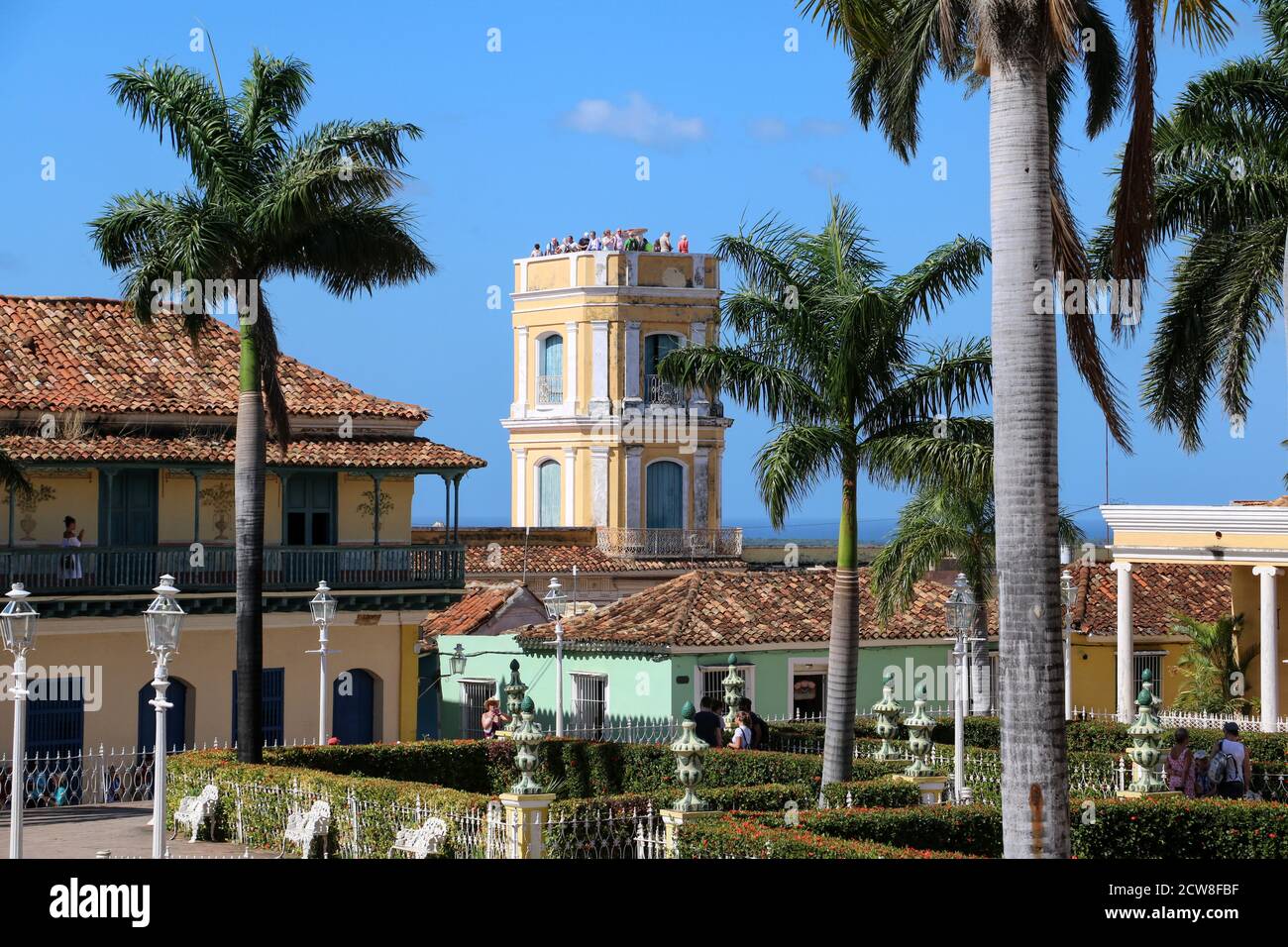 Historic square tower hi-res stock photography and images - Alamy