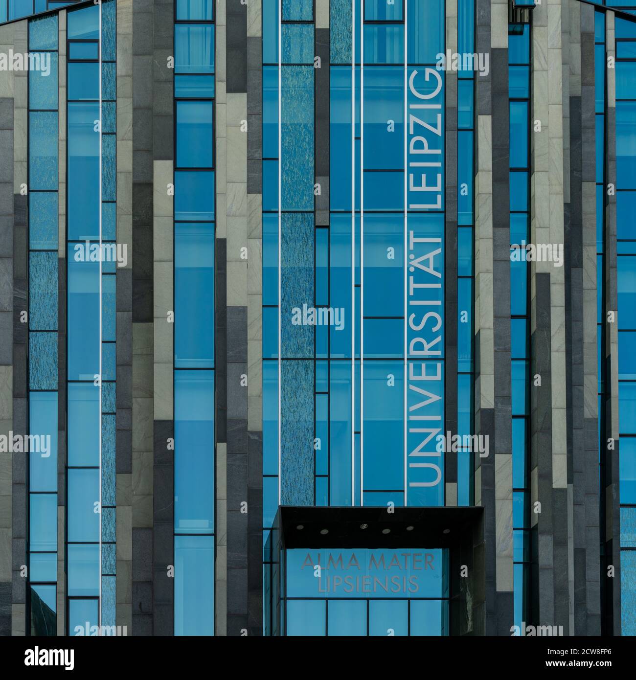 Leipzig, Saxony / Germany - 12 September 2020: frontal view of the ...