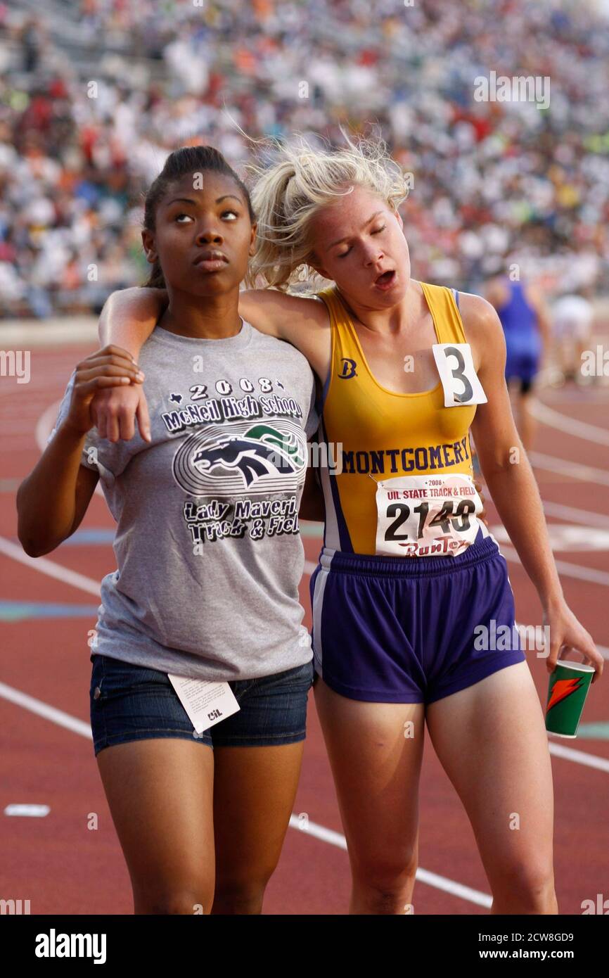 Track meet teen female hi-res stock photography and images - Alamy