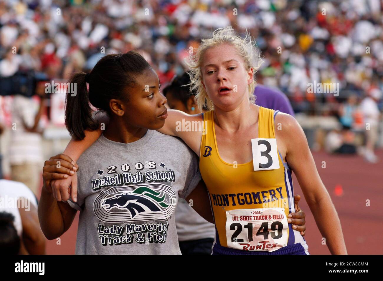 Track meet teen female hi-res stock photography and images - Alamy