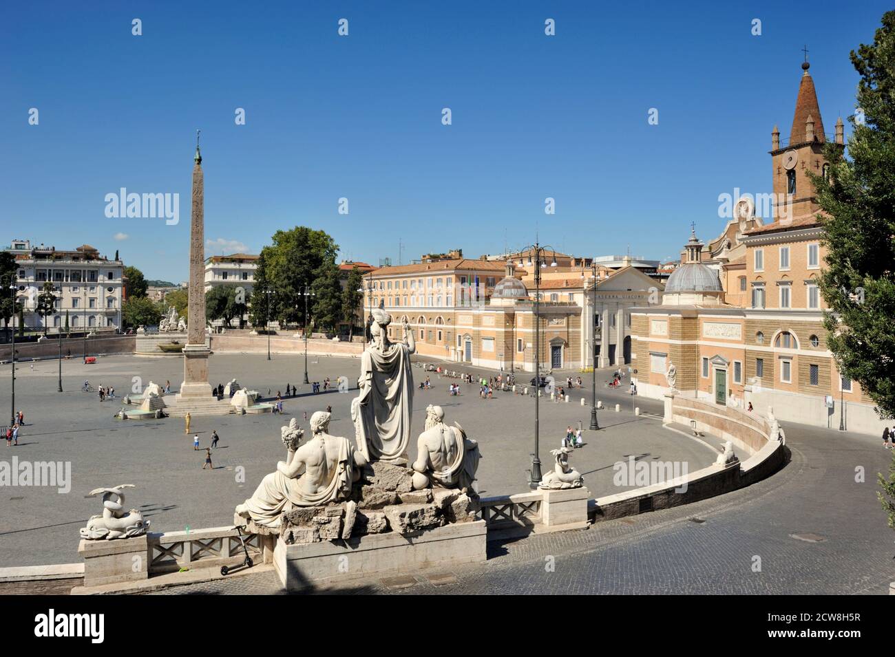 Piazza del popolo hi-res stock photography and images - Alamy
