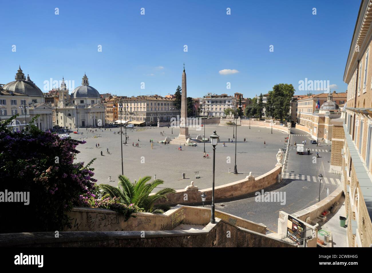 Piazza del Popolo, Rome, Italy Stock Photo - Alamy