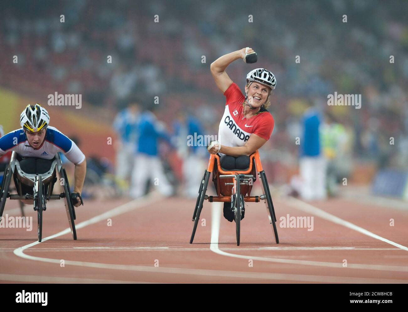Wheelchair athlete diane roy hi-res stock photography and images - Alamy