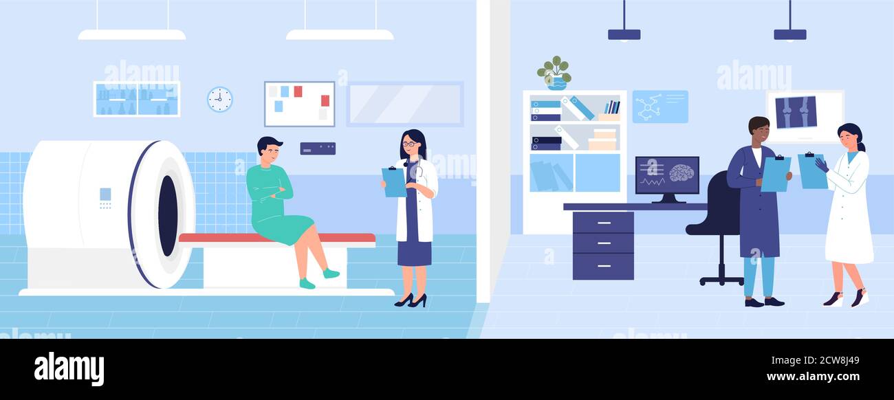 Test radiologist Stock Vector Images - Alamy