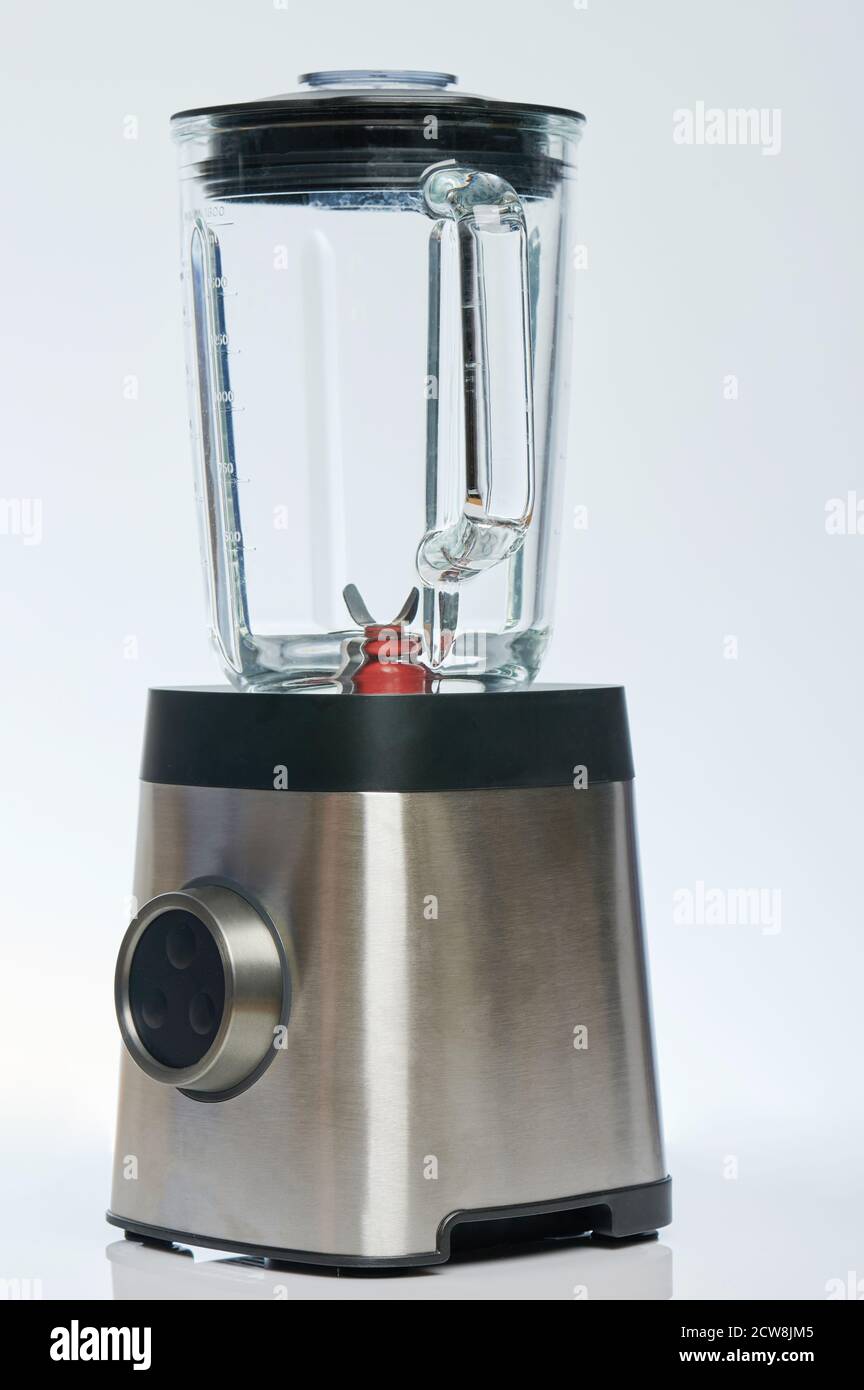 Modern kitchen mixer blender isolated on white studio background Stock ...