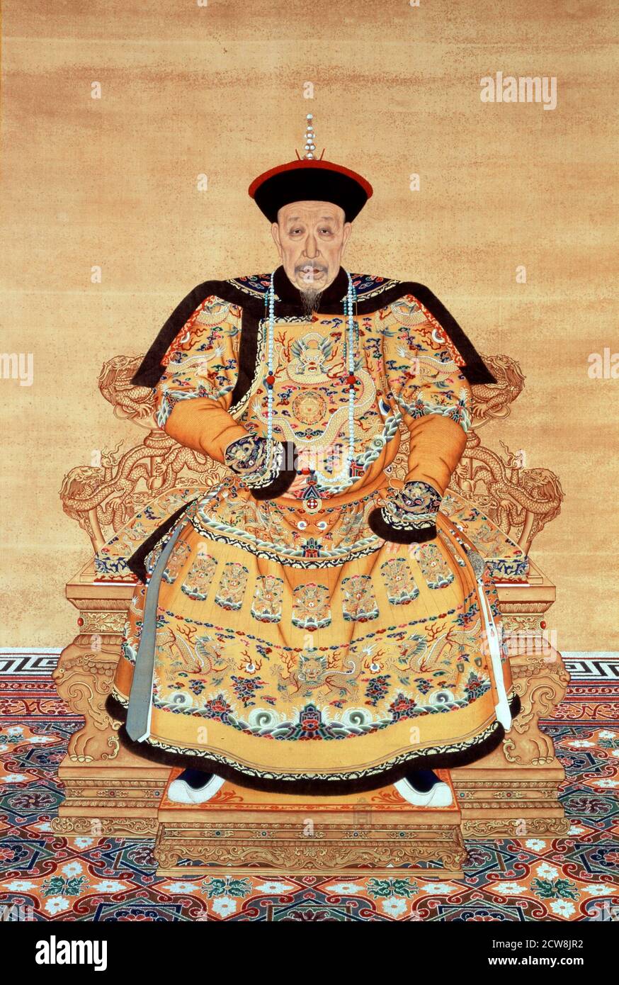 Qing emperor hi-res stock photography and images - Alamy