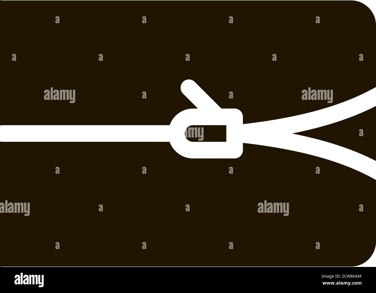 Mattress Cover Zipper Icon Illustration Stock Vector Image & Art - Alamy