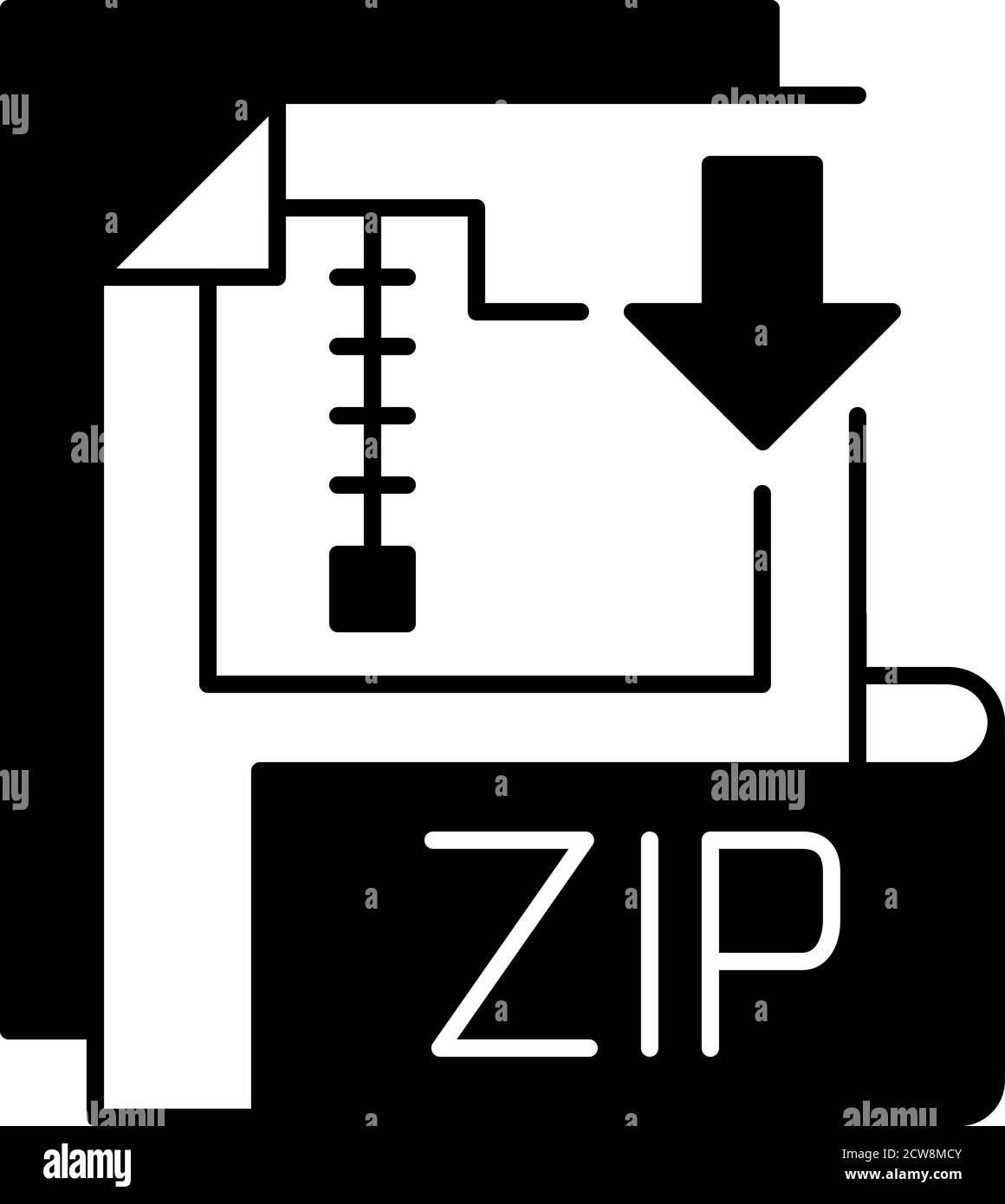 Zip folder Black and White Stock Photos & Images - Alamy