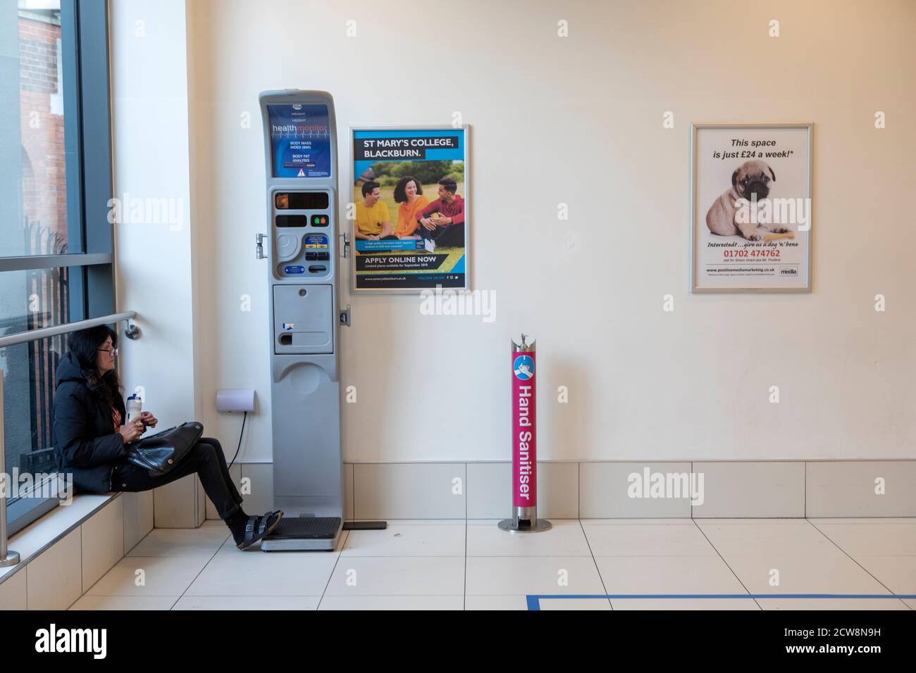 The Mall Shopping Centre in the Centre of Blackburn 2020 Stock Photo ...