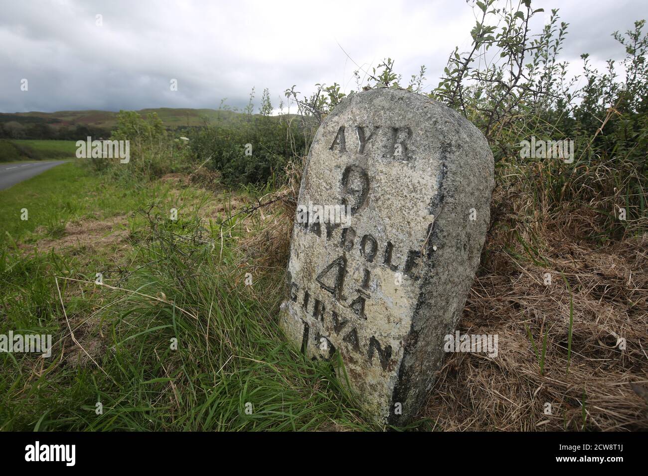 Electric Brae, Croy, A719, nr Dunure, Ayrshire, Scotland, UK Old ...