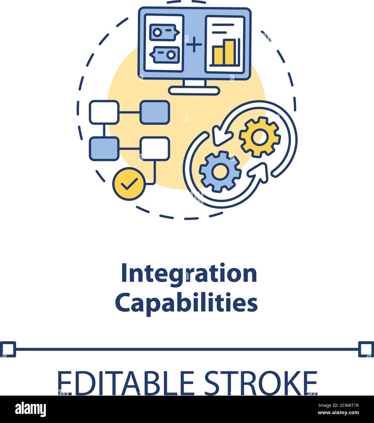 Integration capabilities concept icon Stock Vector Image & Art - Alamy Integration capabilities concept icon Stock Vector Image & Art - Alamy