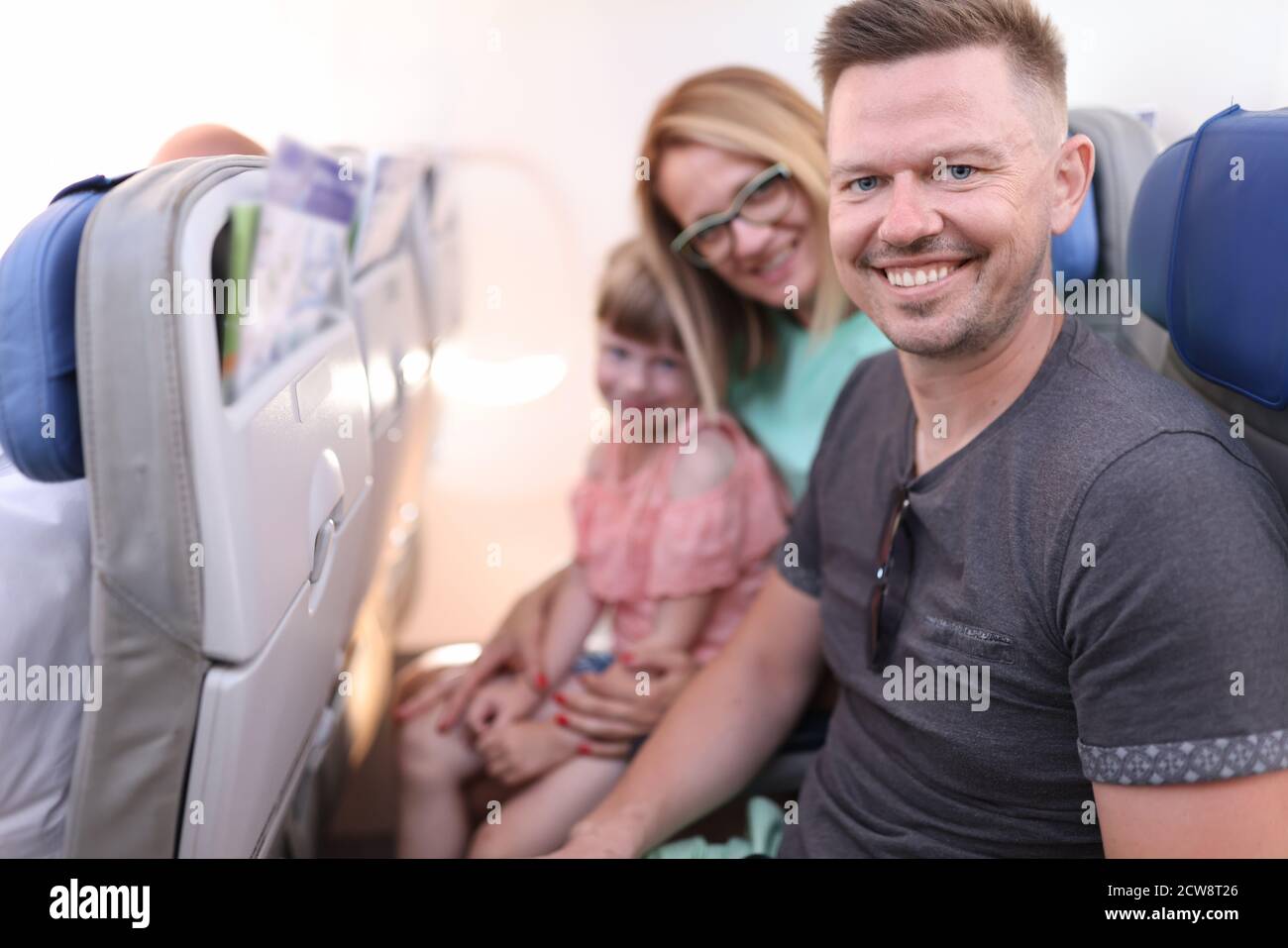 Passengers plane family hi-res stock photography and images - Alamy