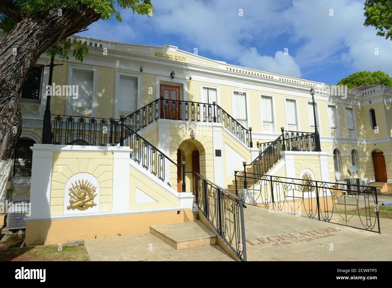 Legislature Building (Capitol Building) of U.S. Virgin Islands in ...