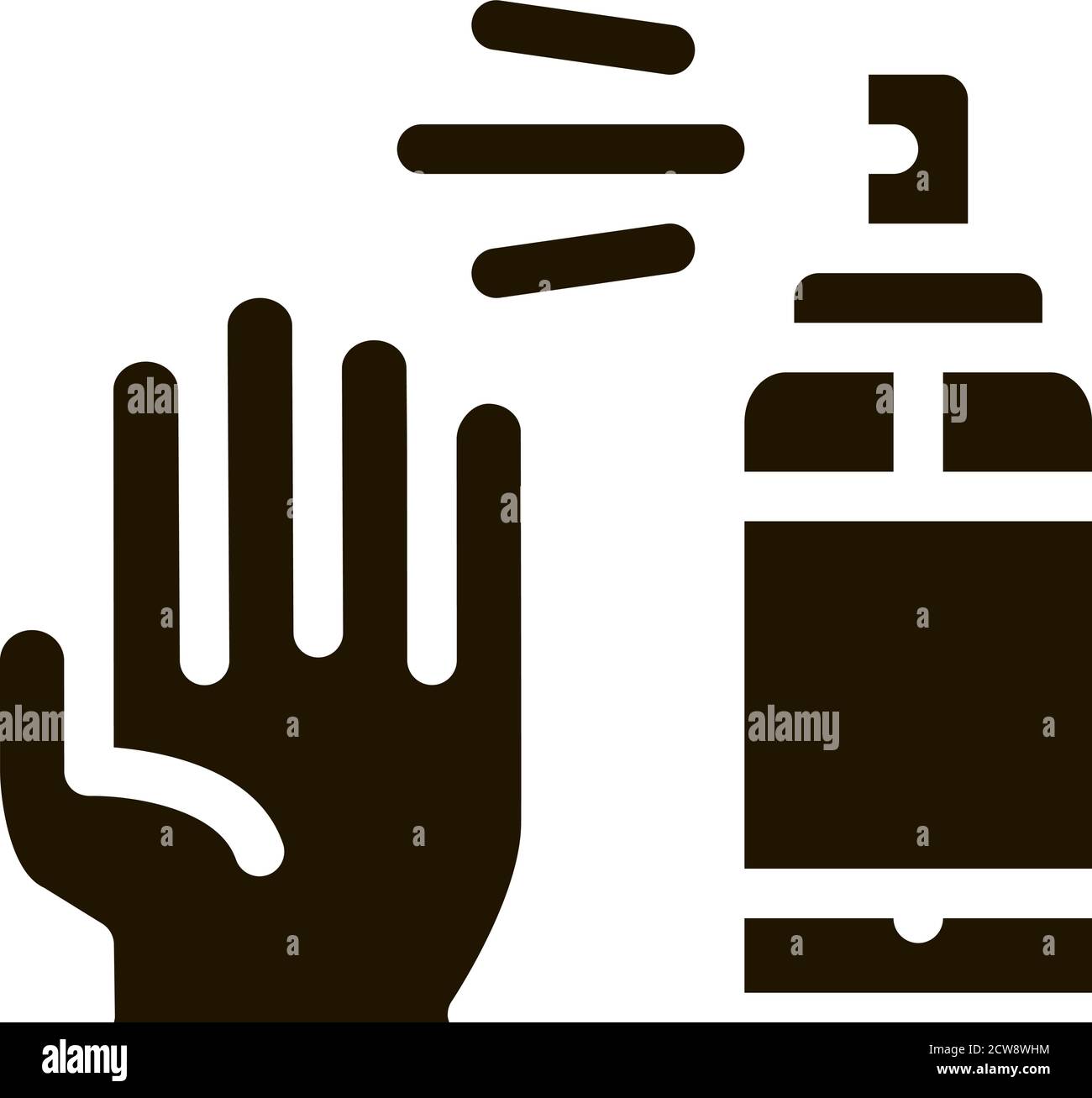 Spray clean anti bacterial health Stock Vector Images - Alamy