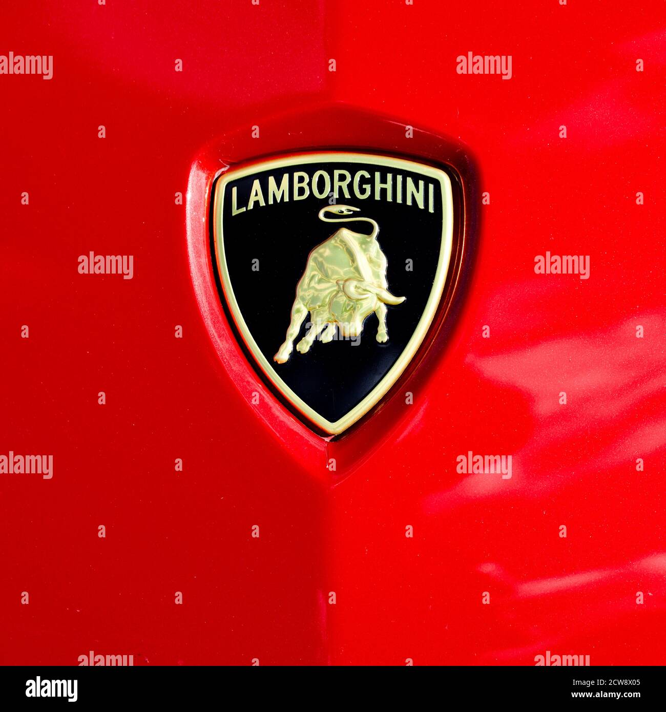 Lamborghini badge hi-res stock photography and images - Alamy