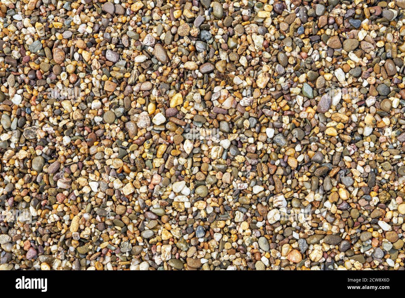 Fine gravel, natural stones Stock Photo - Alamy