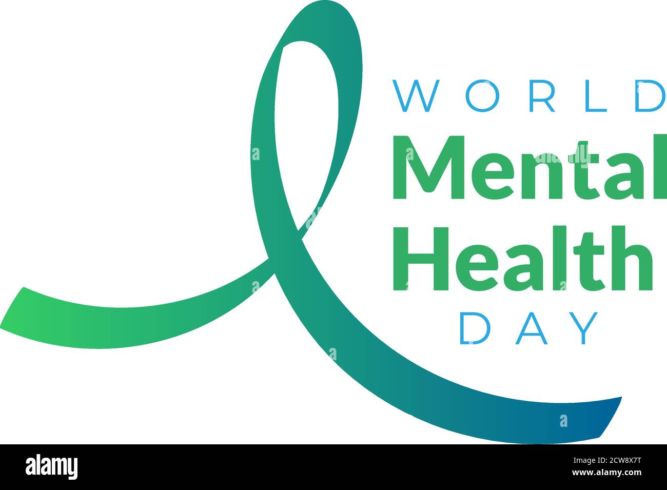 Design for World mental health day. Annual campaign. Raising awareness ...