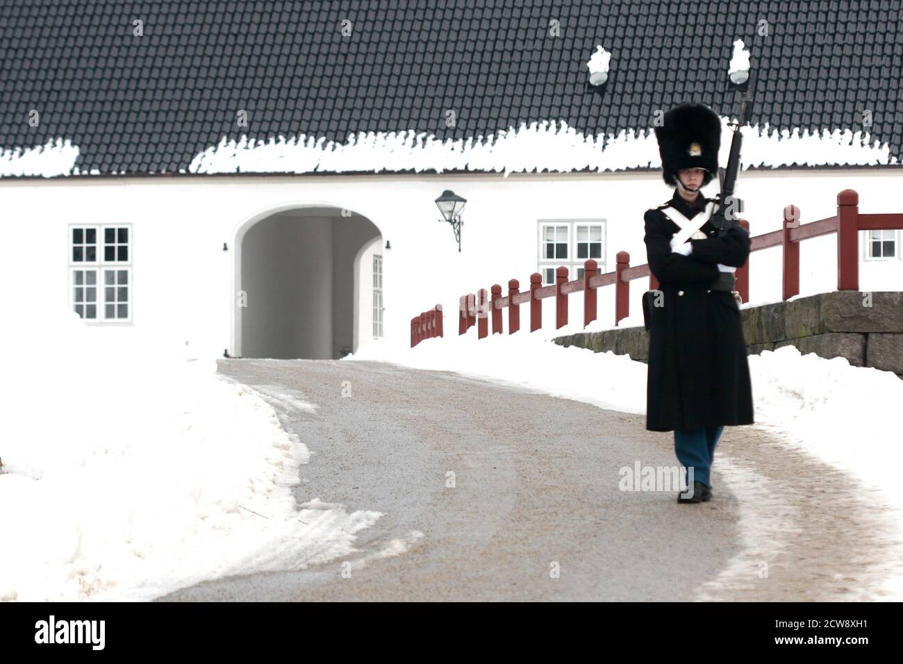Fredensborg Castle in Denmark in winter 2005 Stock Photo - Alamy