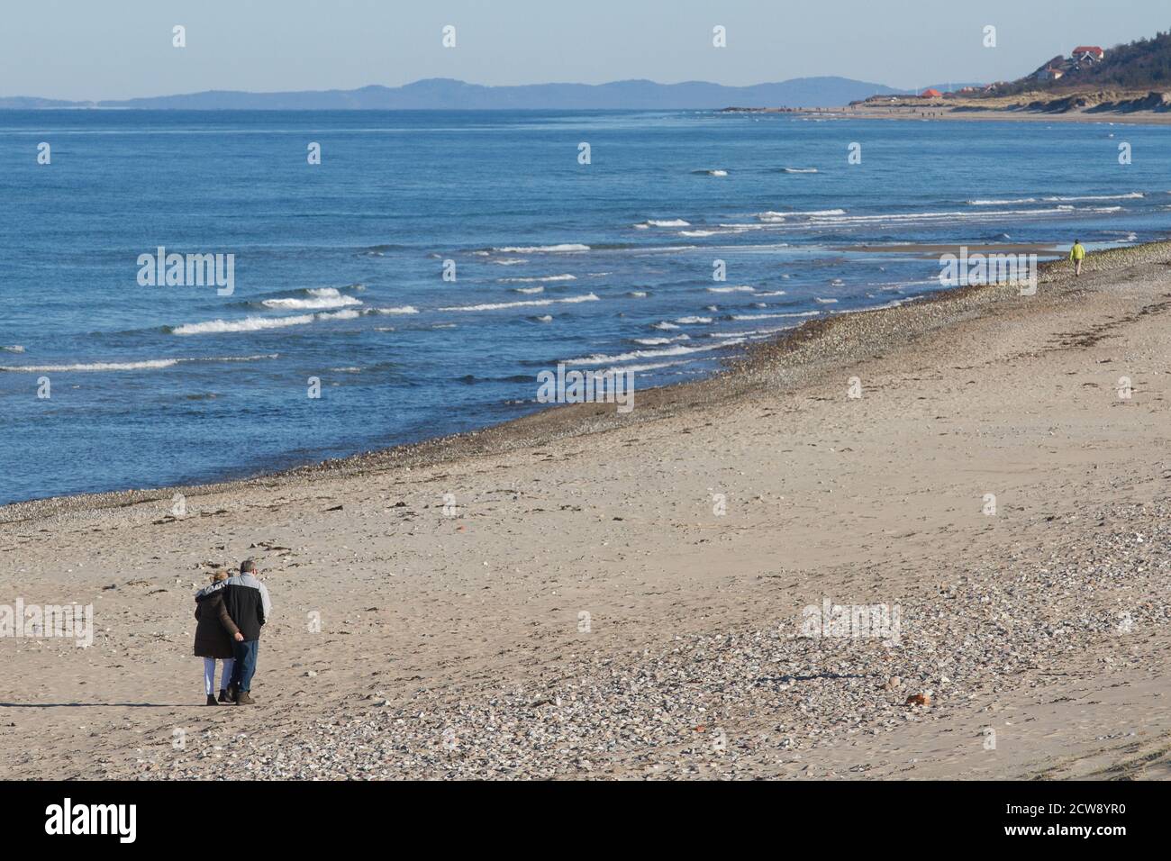 Beach at Tisvilde Hegn between Tisvilde and Liseleje in 2016 Stock ...