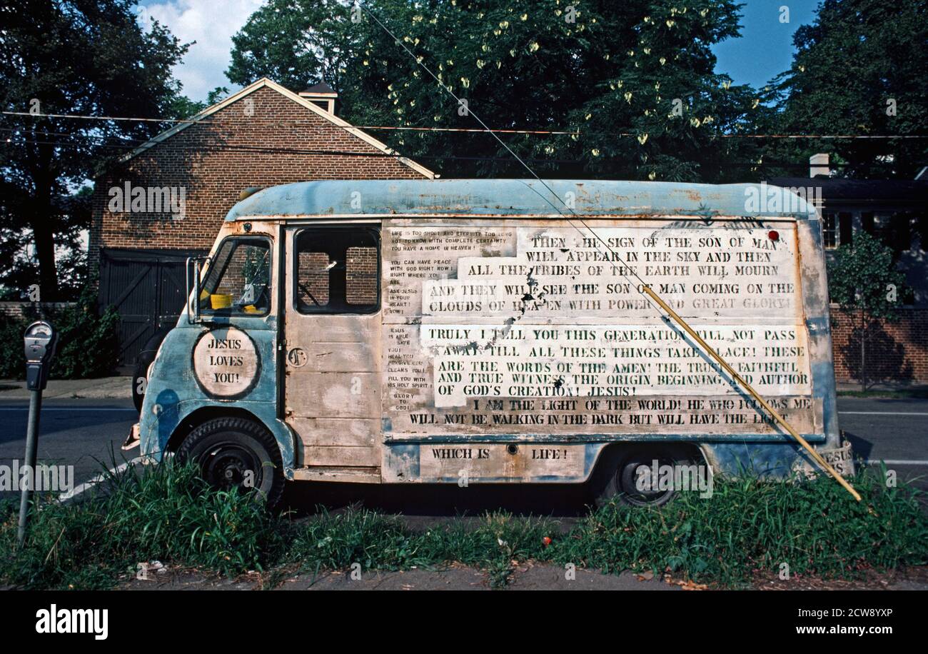 1980s bus america hi-res stock photography and images - Alamy