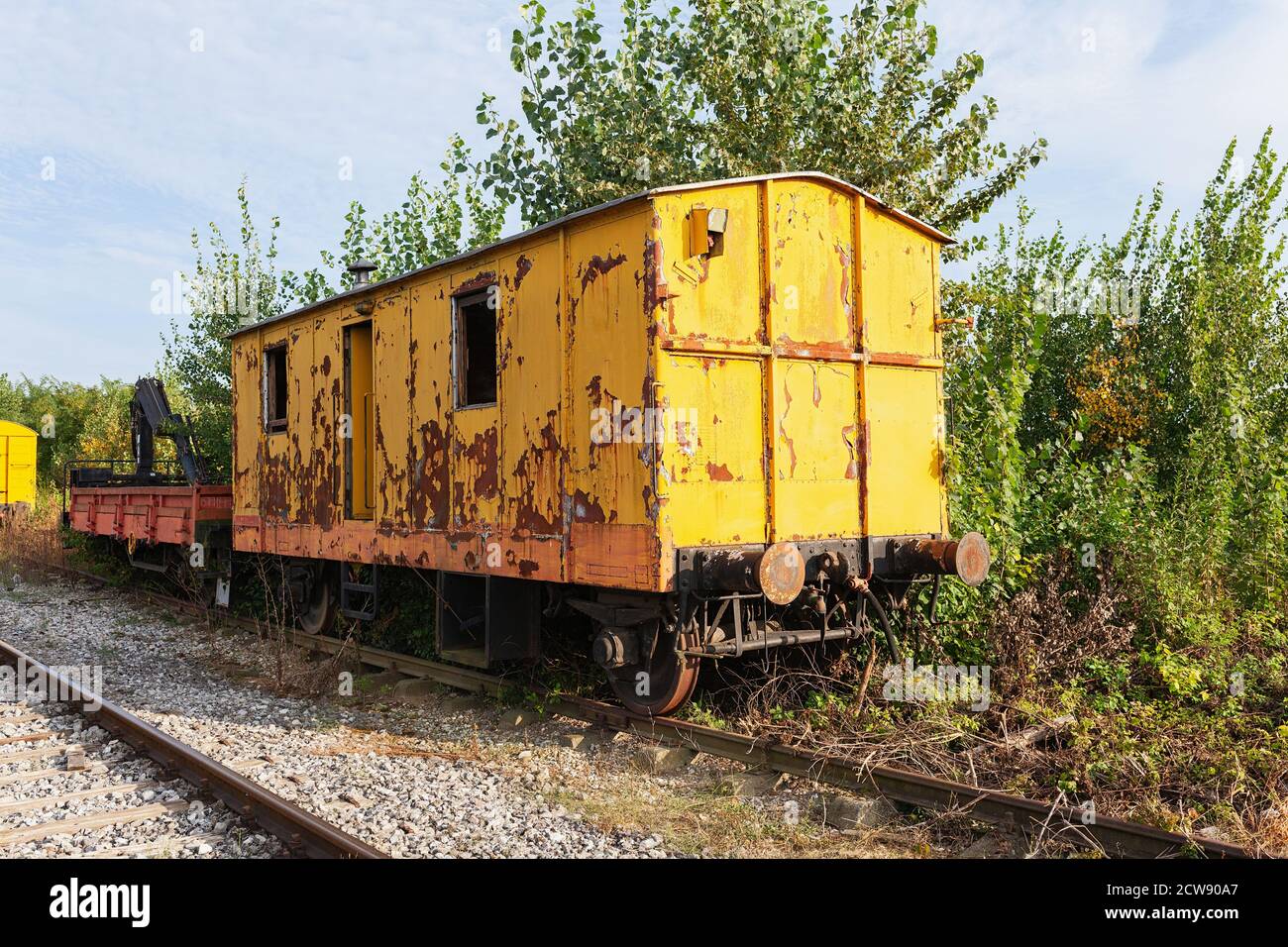 Train scrap yard hi-res stock photography and images - Alamy