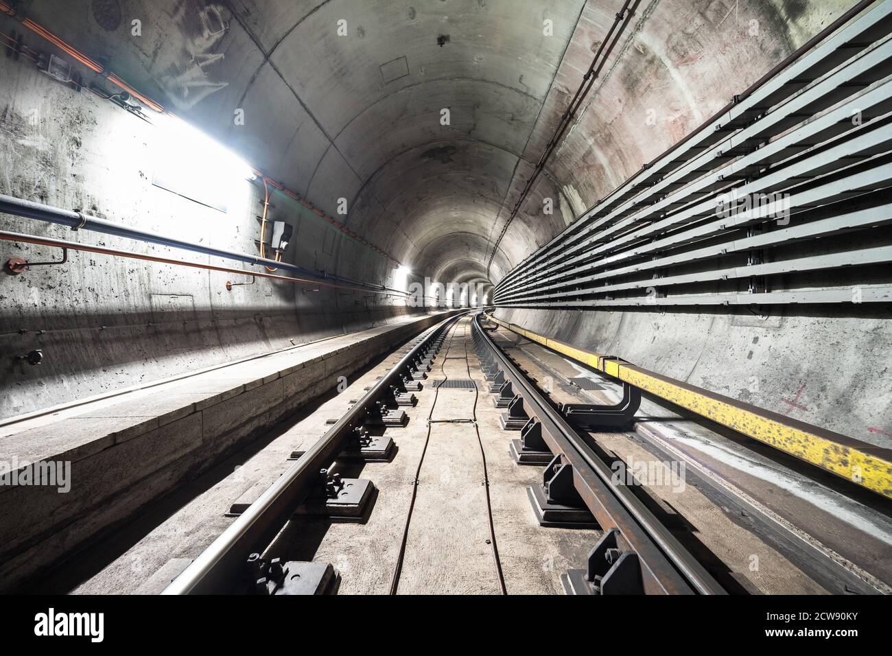 Train transport rail tube metro hi-res stock photography and images - Alamy
