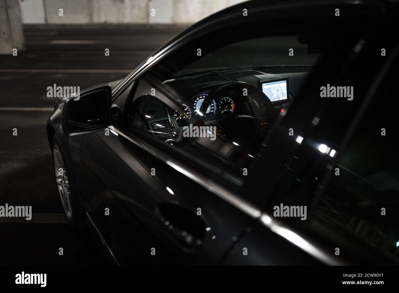 Car from inside Stock Photo - Alamy