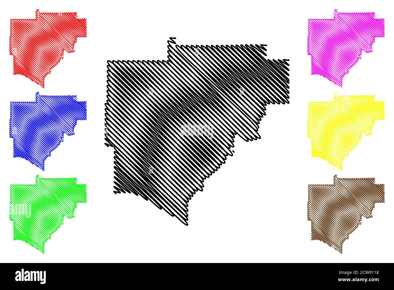 Warrick County, Indiana (U.S. county, United States of America, USA, U ...
