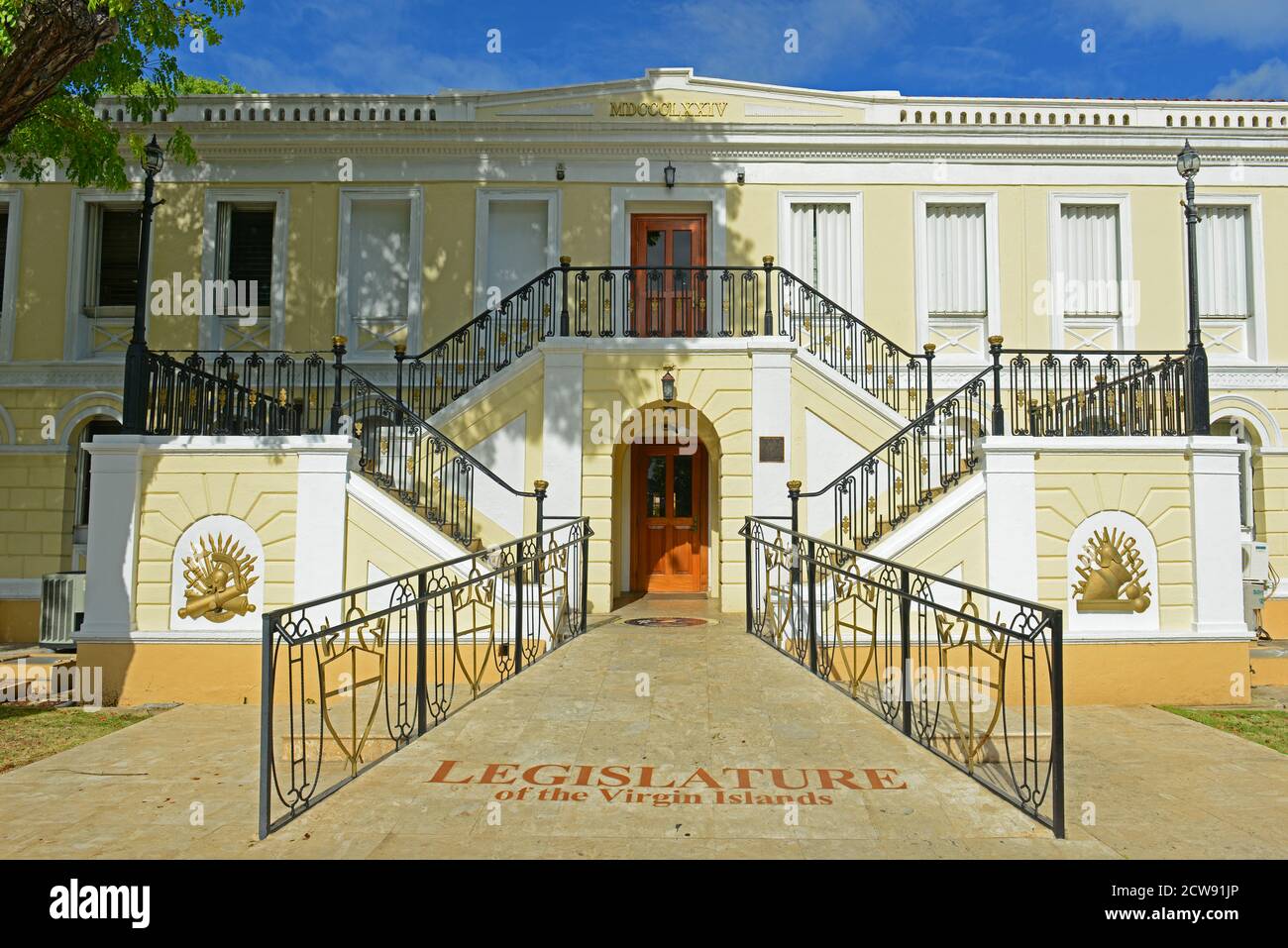 Legislature Building (Capitol Building) of U.S. Virgin Islands in ...