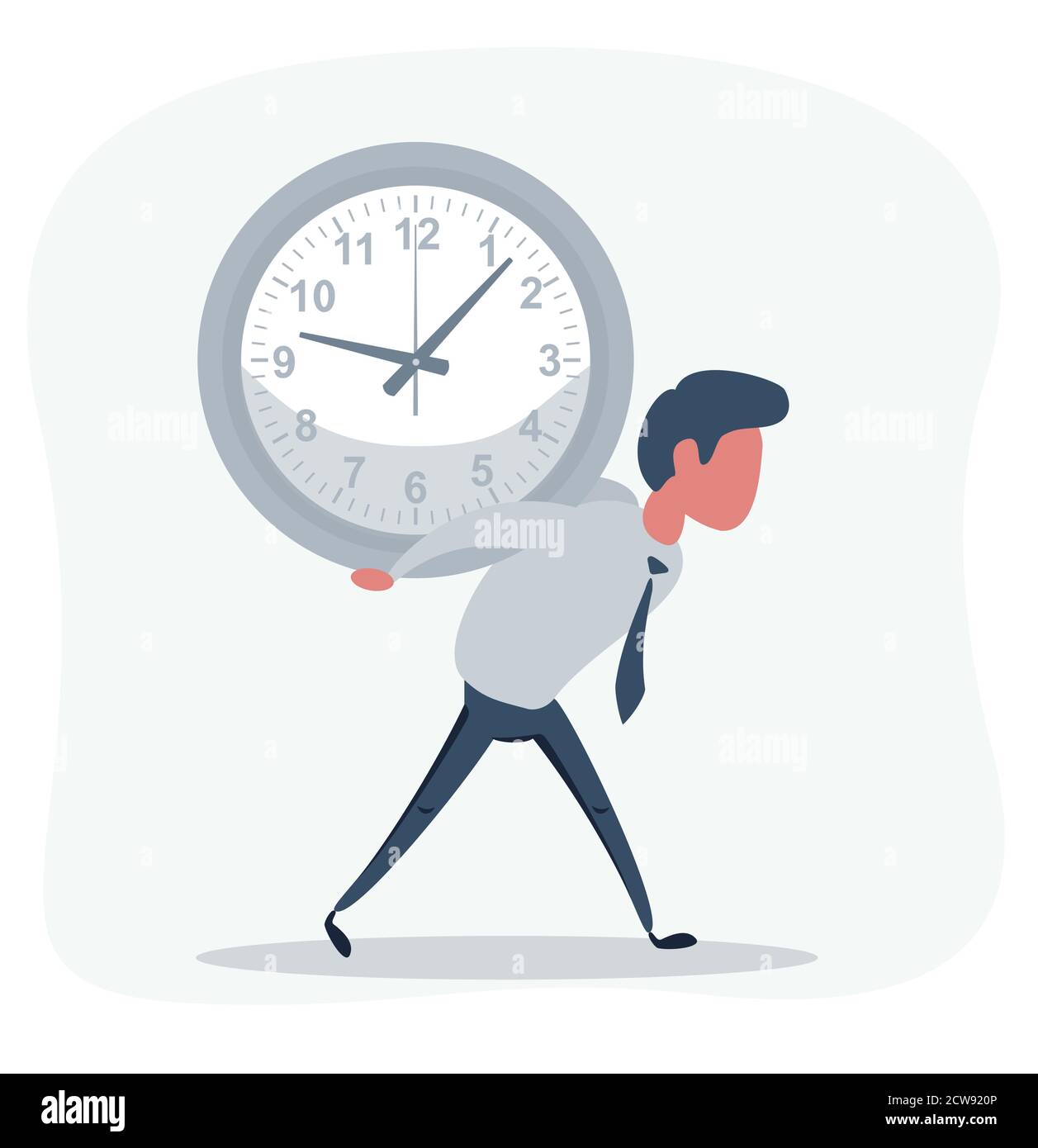 Cartoon clock hi-res stock photography and images - Alamy