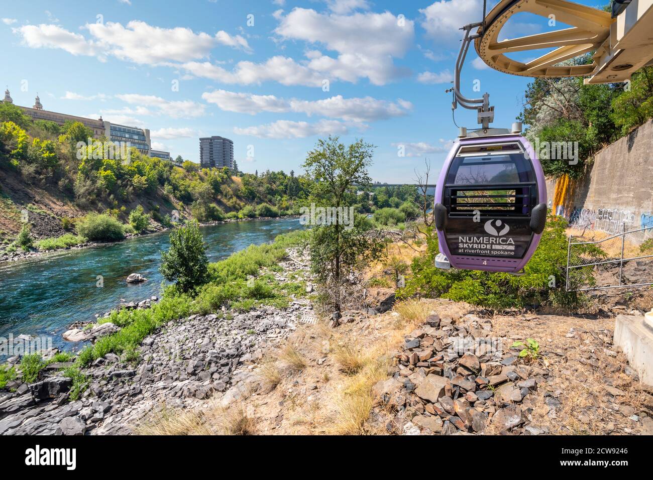 Spokane washington gondola hi-res stock photography and images - Alamy