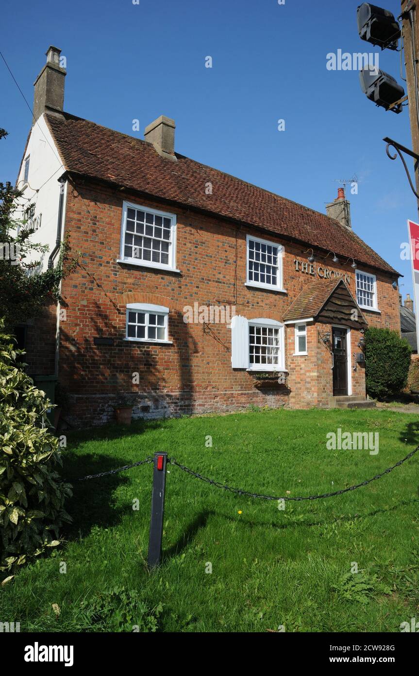 The Crown Inn, Great Horwood, Buckinghamshire, is a late 18th century ...