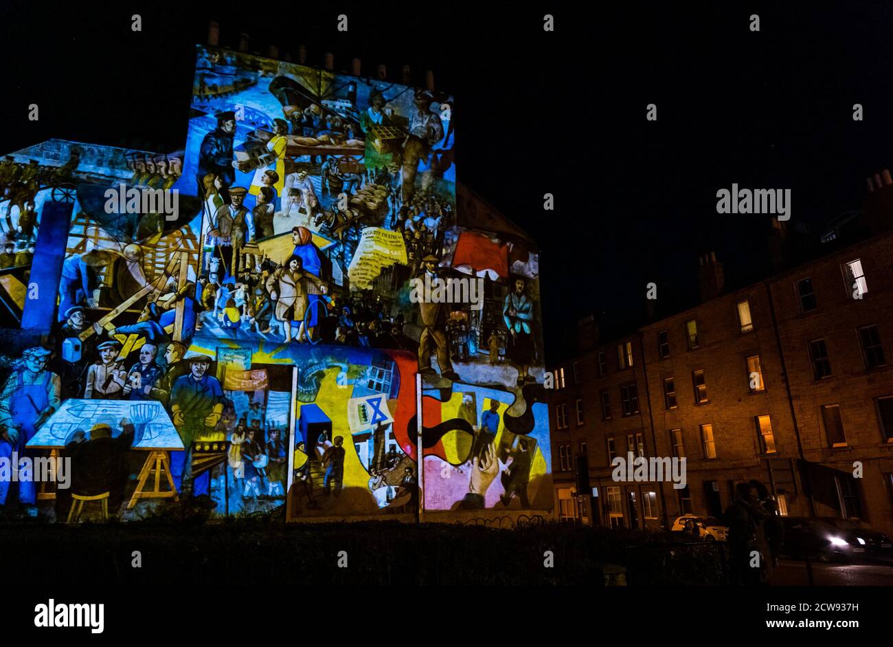 Light Up Leith History Mural High Resolution Stock Photography and ...