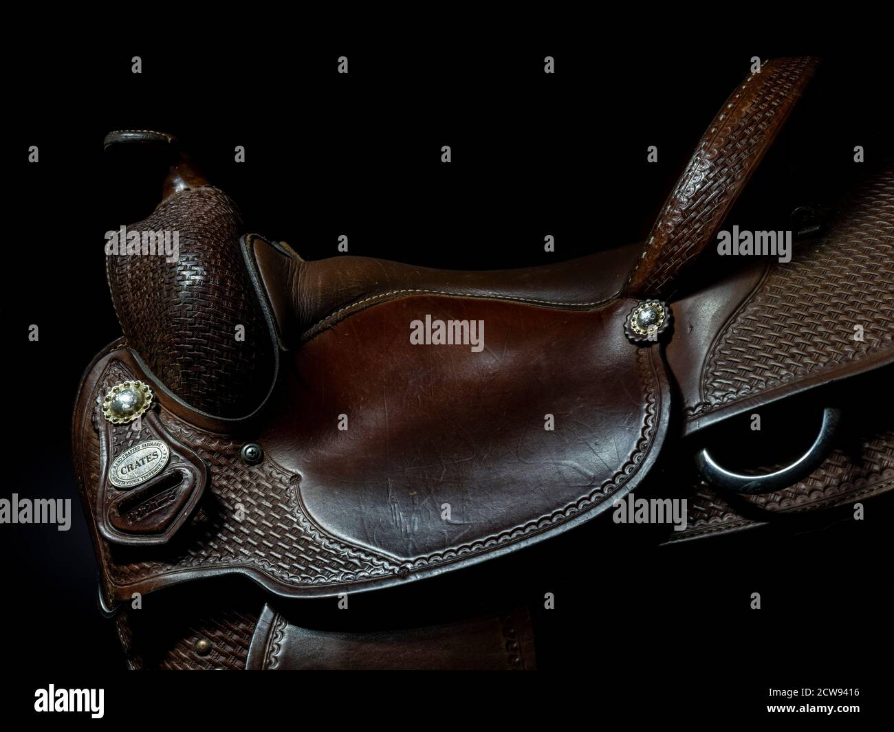 Saddle Crates Tennessee USA Leather American Saddle Equestrian Tack ...