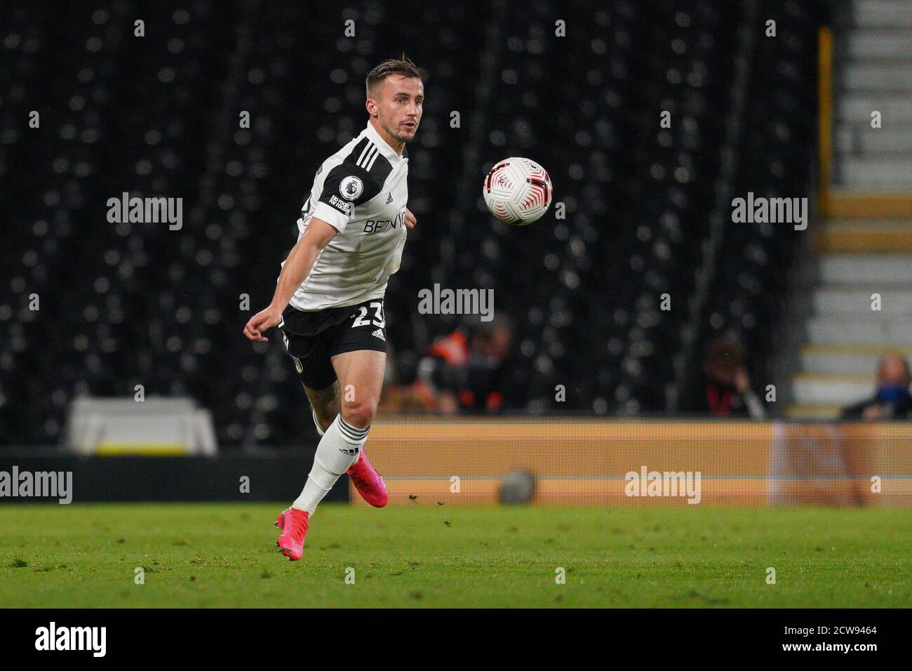 London, UK. 28th Sep, 2020. Joe Bryan of Fulham during the Premier ...