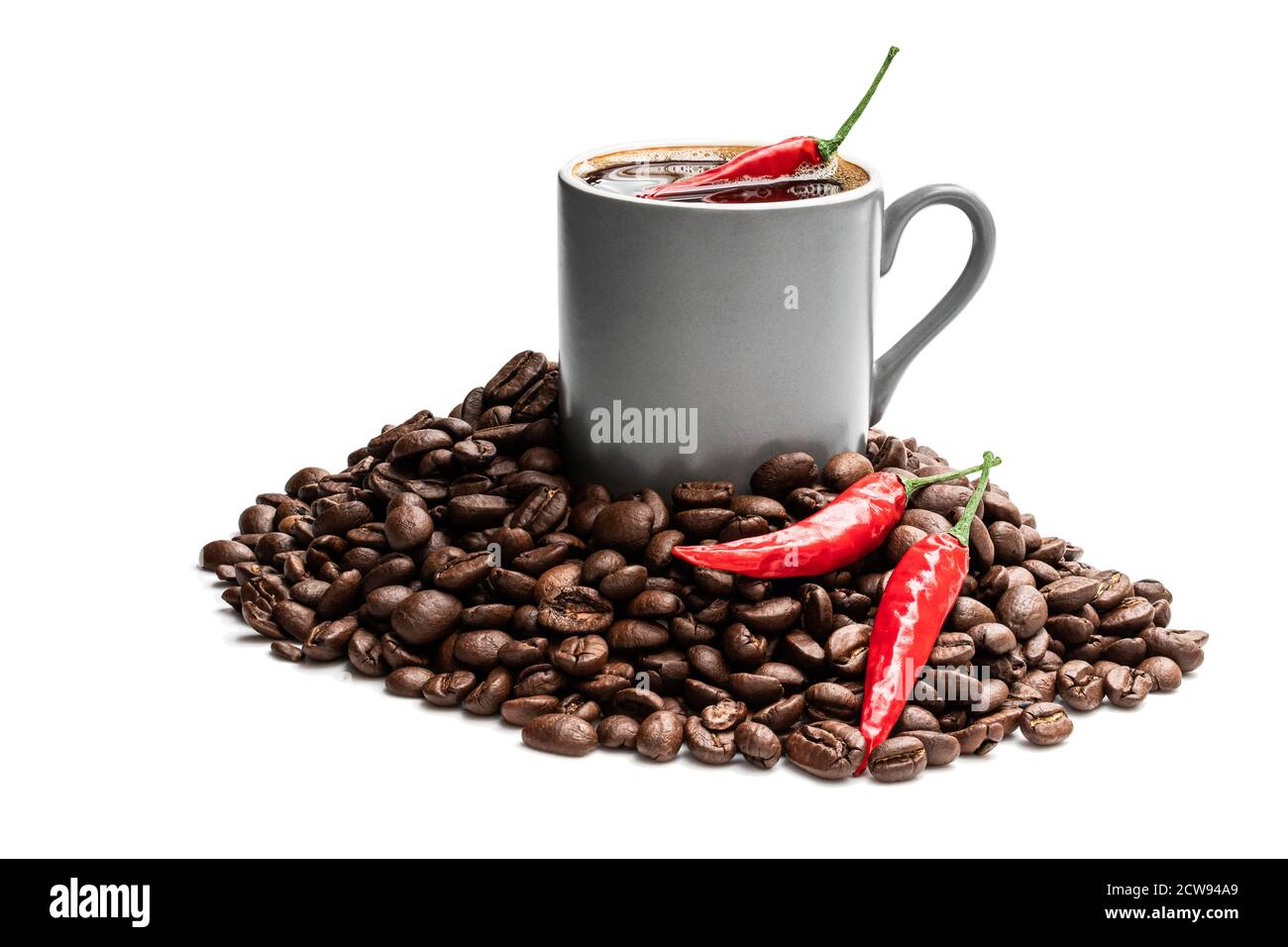 Fresh chili and coffee beans hi-res stock photography and images - Alamy