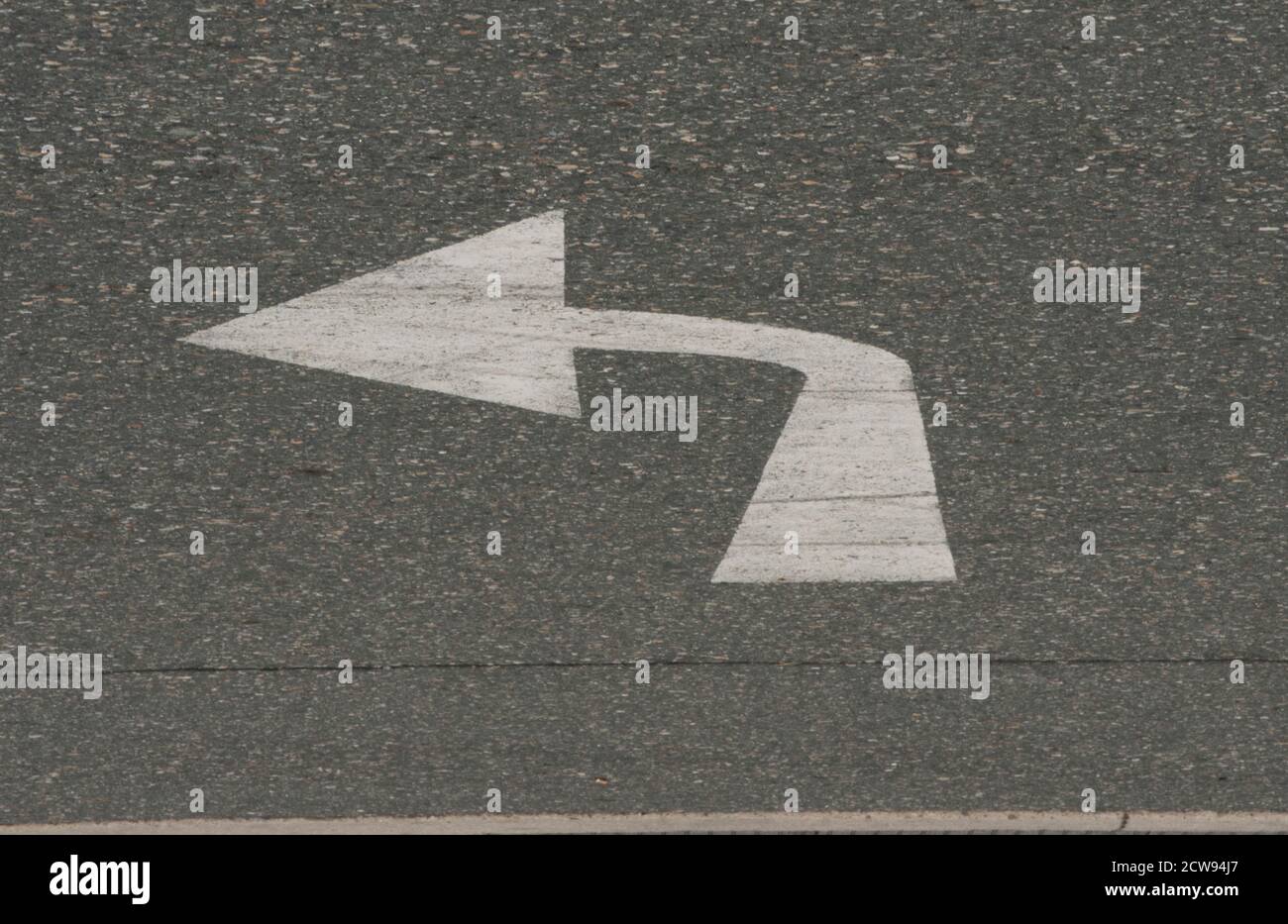 direction arrow points in one way, sign to move towards this direction ...