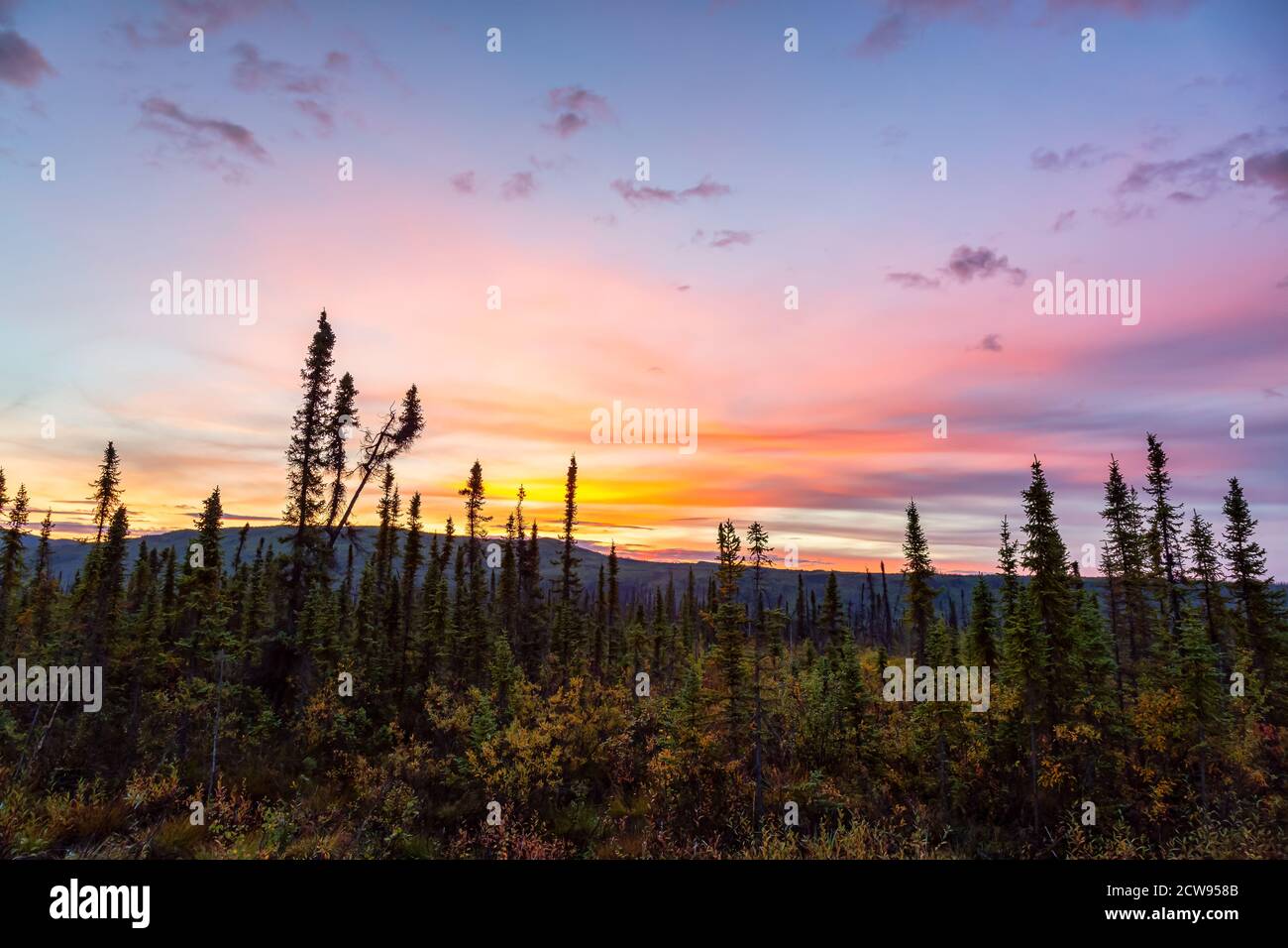 Canadian Nature Landscape Stock Photo - Alamy