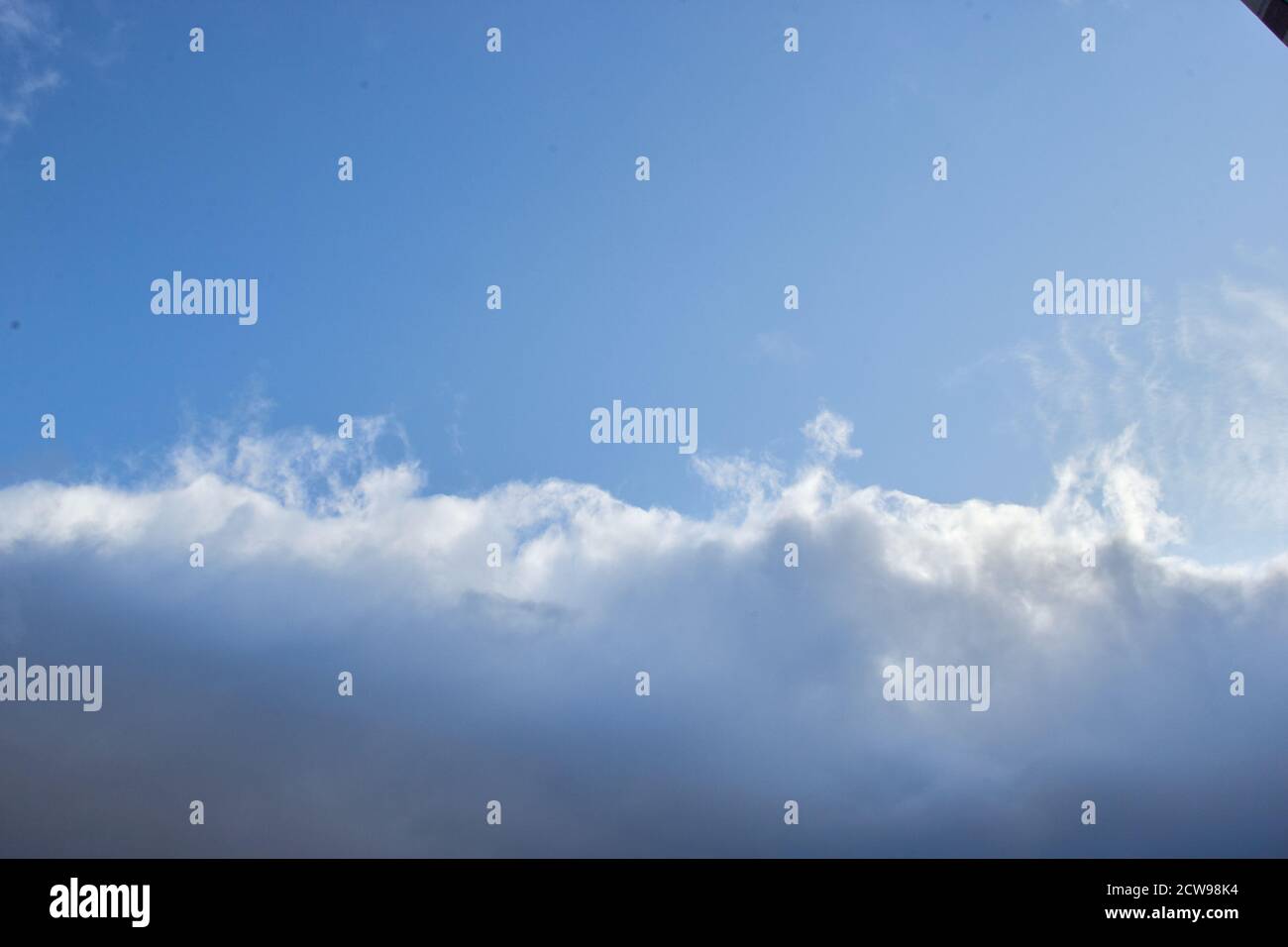 Stormy sky, the beginning of an impending cyclone Stock Photo - Alamy
