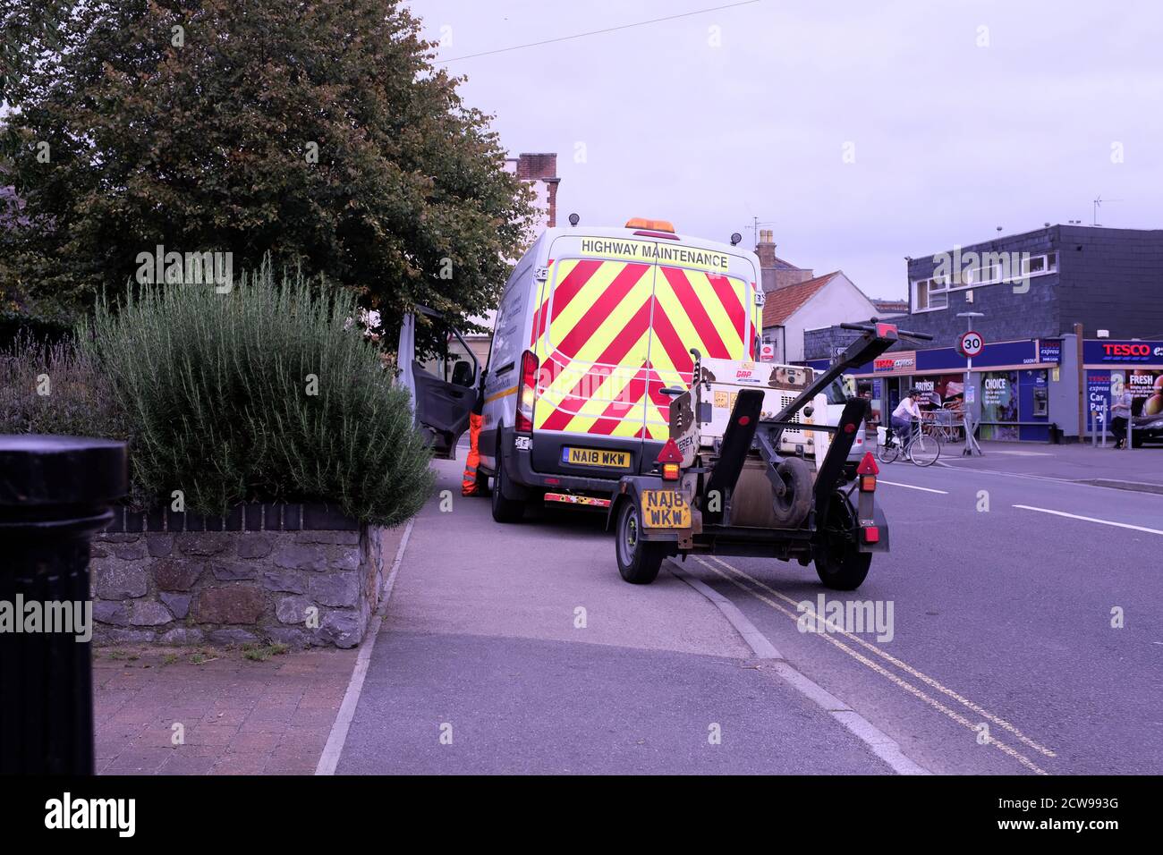 Pavement blocked hi-res stock photography and images - Alamy