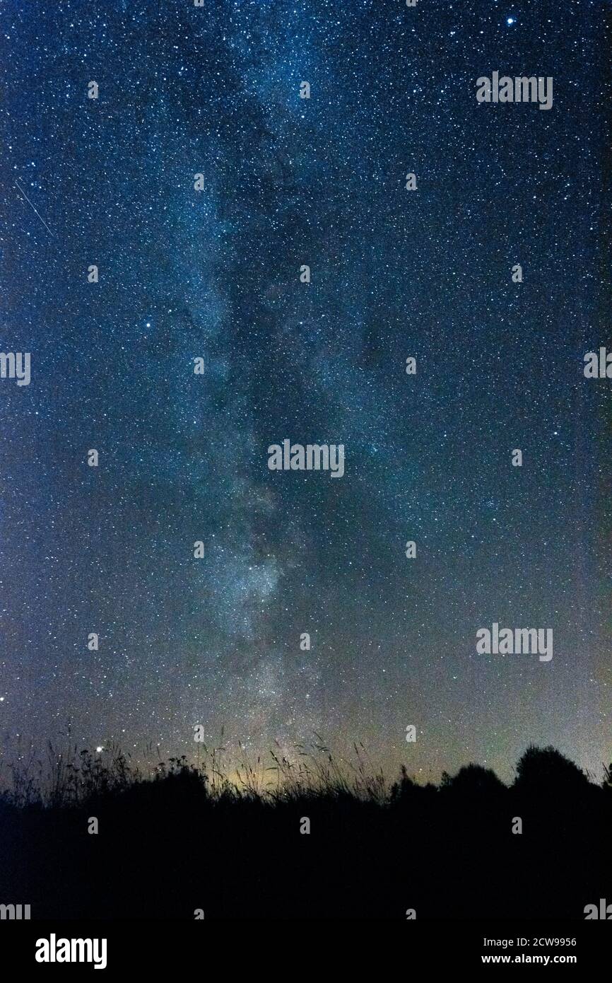 Clear Night Sky Milky Way